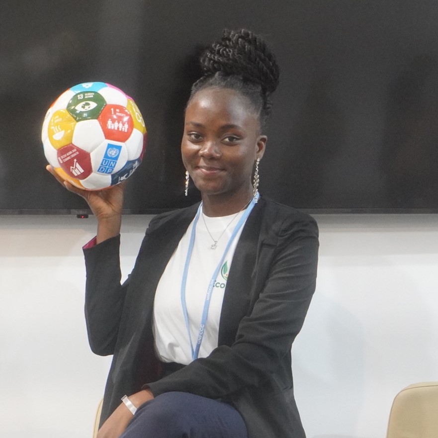 Charlène Agbehonou, porter la voix de la jeunesse à la COP 27 ...